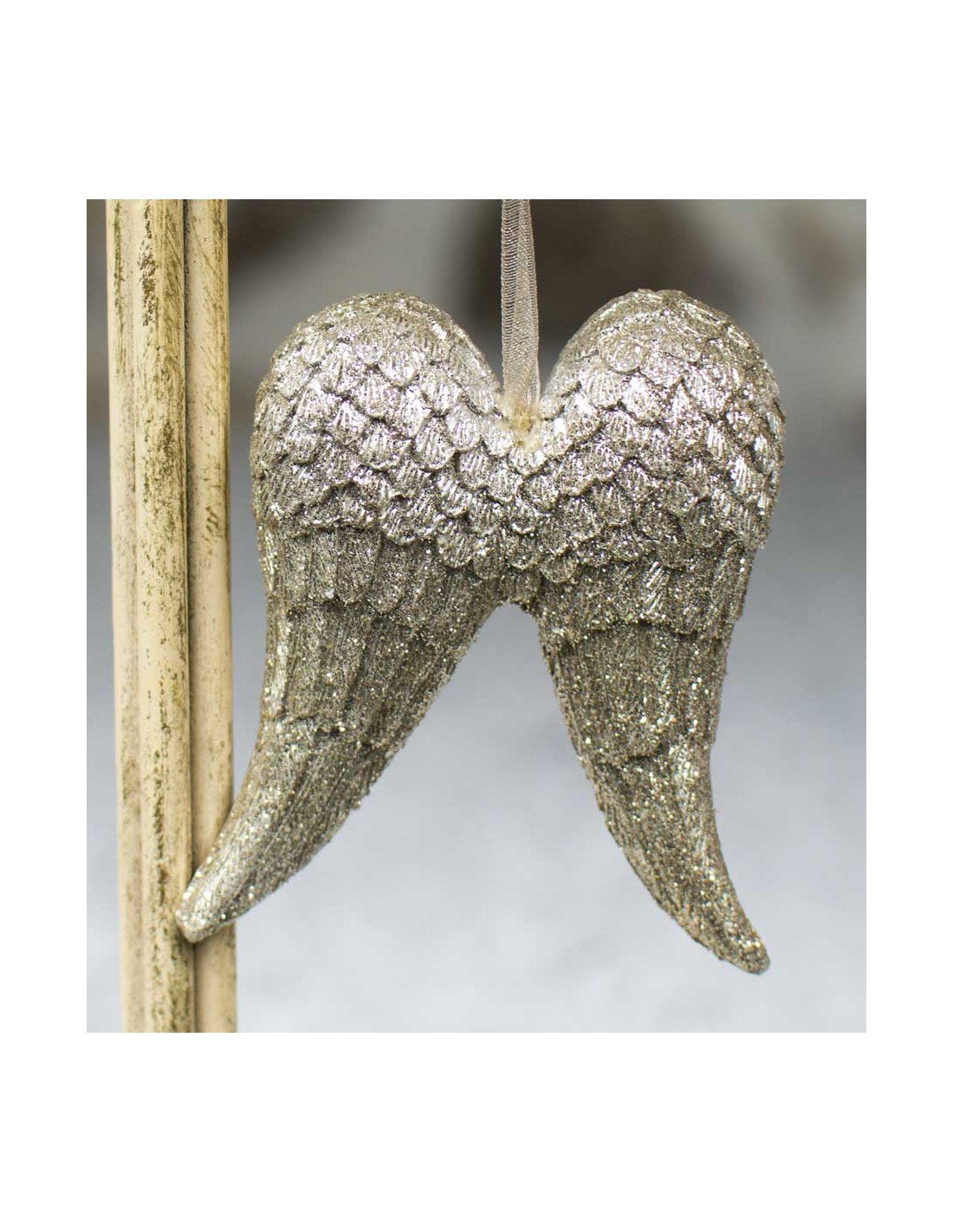 Ailes d'anges à suspendre 2 coloris 15 cm L'Esprit des Anges
